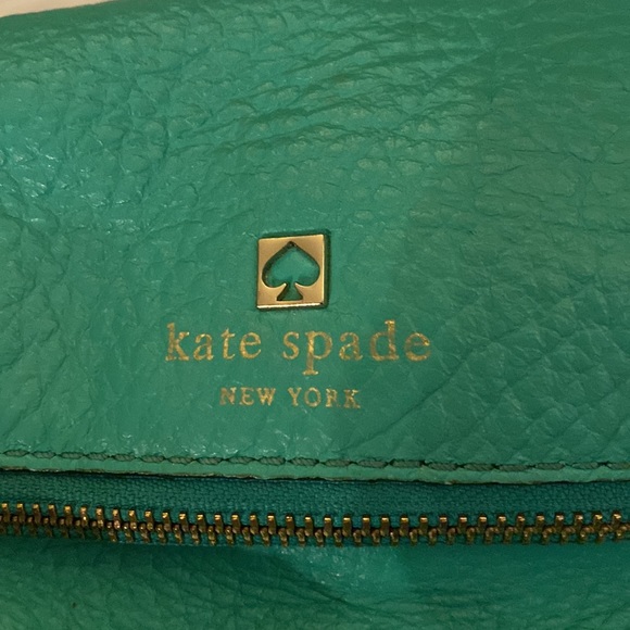 Bags | Kate Spade Turquoise Crossbody Satchel | Poshmark